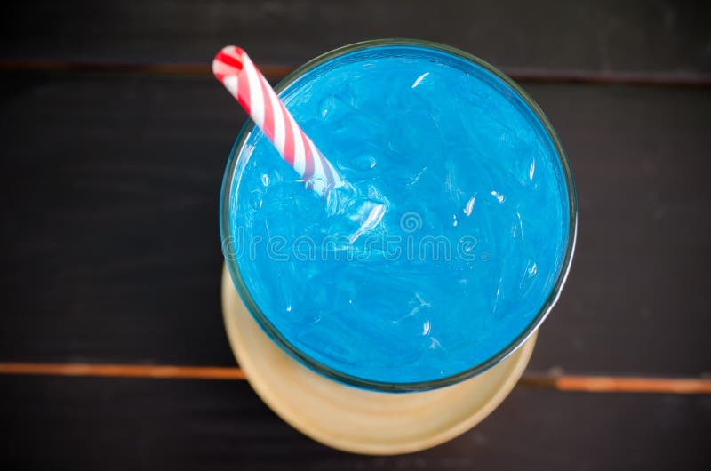 Ice blue drink stock photo. Image of drink, refreshment - 71102030