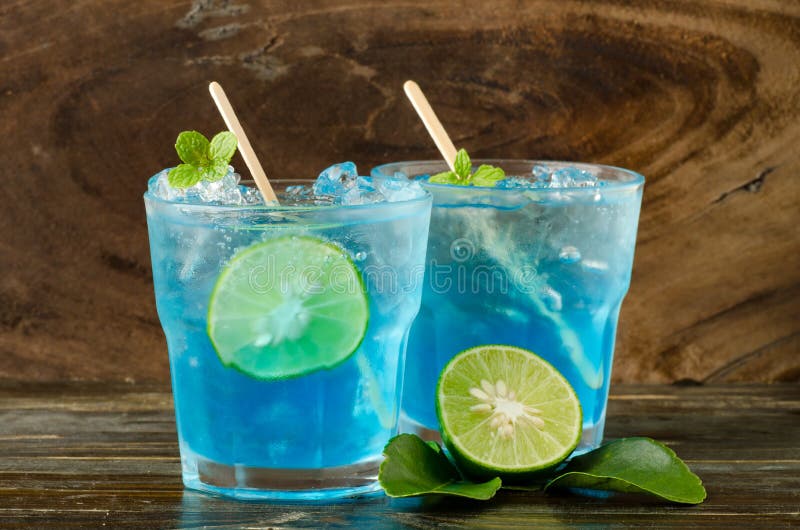 Ice blue drink stock photo. Image of fresh, juice, healthy - 63507864