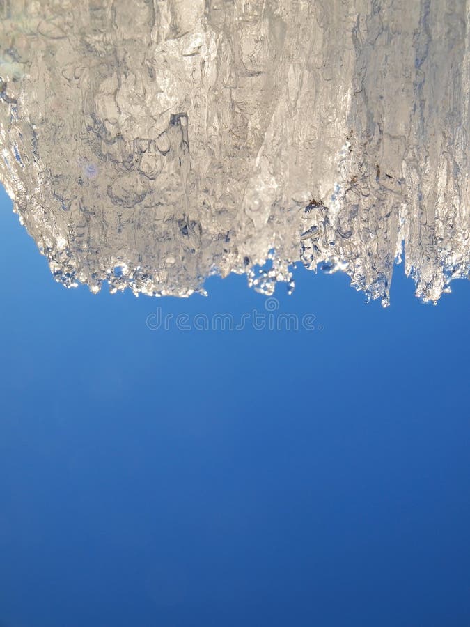 Ice with blue sky stock image. Image of nature, outdoor - 32031165