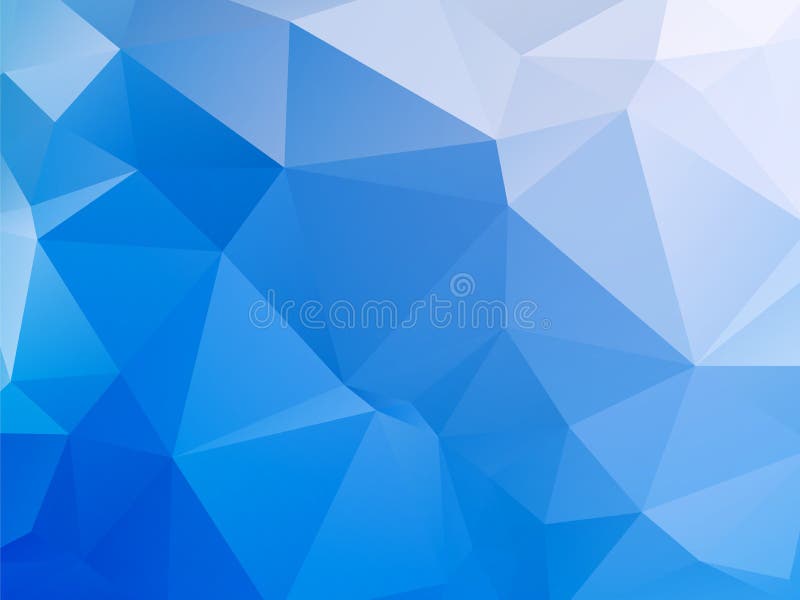 Ice Blue Triangular Background Stock Vector - Illustration of website ...