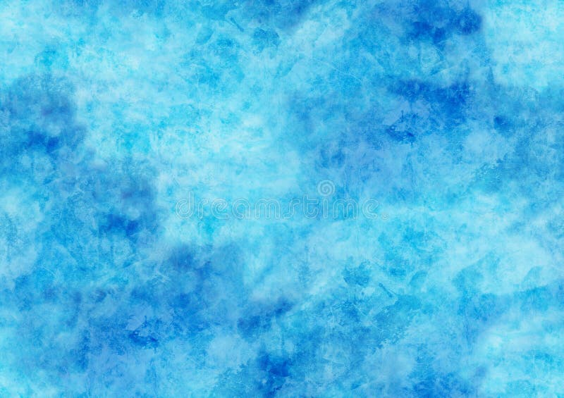 Ice Blue Watercolor Background Texture Seamless Tile Stock Image ...