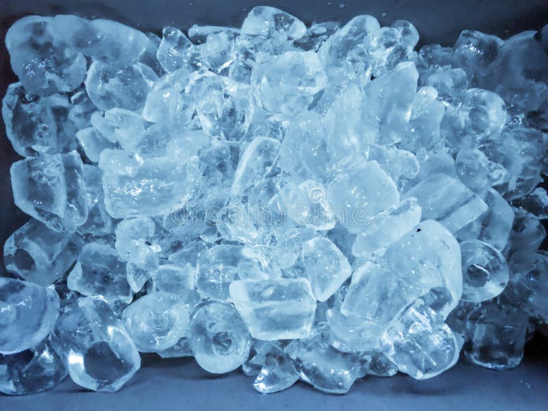 Ice box cool stock image. Image of snow, blue, flower - 184344067