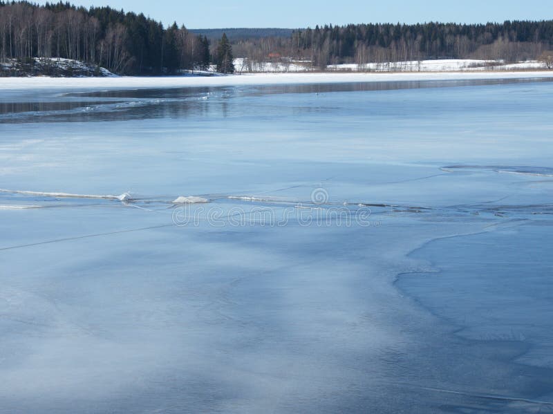Dangerous ice stock photo. Image of cautiously, risk - 113435982