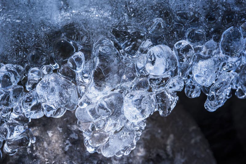 Ice bubbles stock photo. Image of cold, froze, seasonal - 84543918
