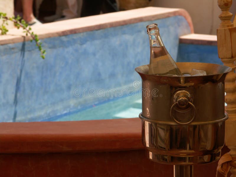 Ice bucket stock photo. Image of blue, north, standing - 134736