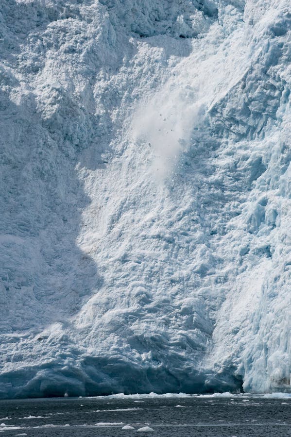 Ice calving stock photo. Image of america, cliff, ocean - 11610246