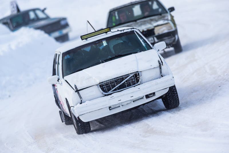 Ice Car Racing stock image. Image of frost, speed, racing - 125110927