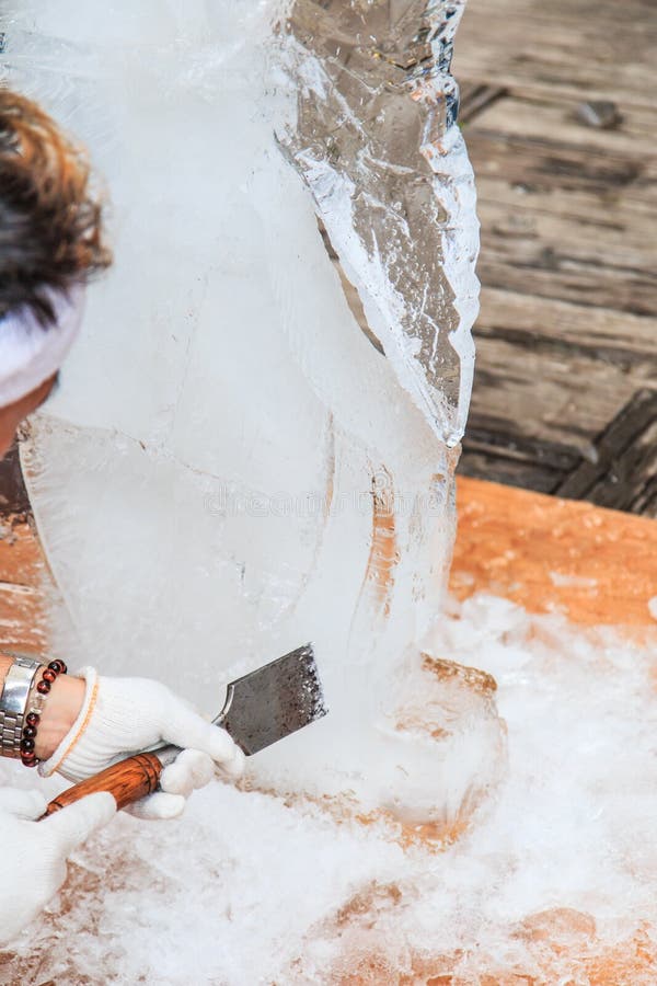 Ice carving stock photo. Image of outdoors, beautiful - 37365684
