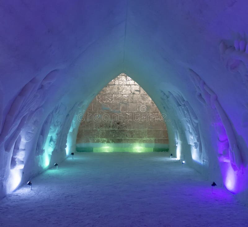 In the ice castle stock photo. Image of fairy, architecture - 179483736