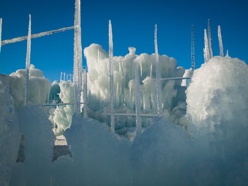 Ice Castles stock photo. Image of castles, structure - 22878060