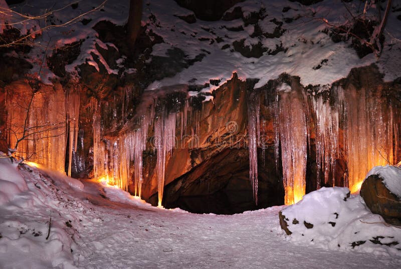 Ice cave stock image. Image of frost, geology, climate - 28900201