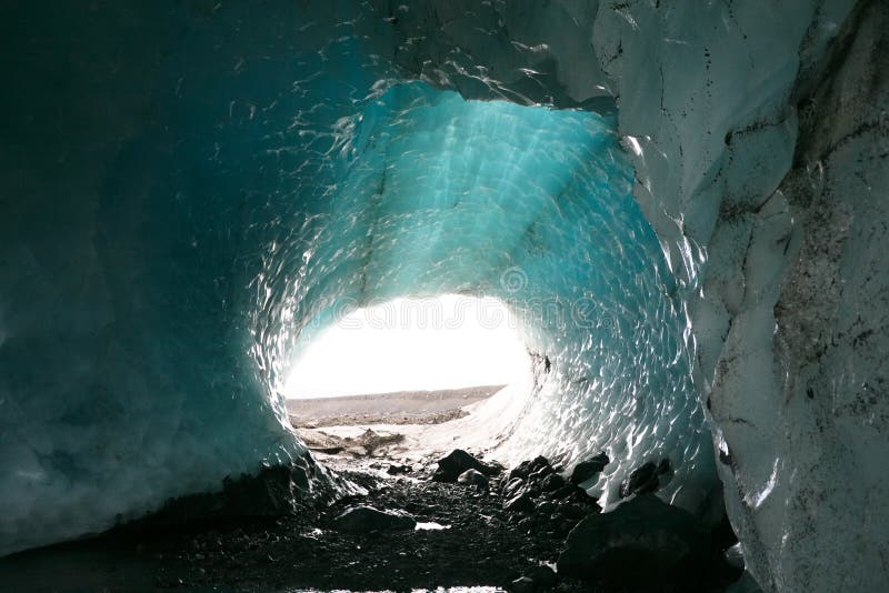 Ice Cave of Iceland Glacier Stock Photo - Image of iceland, blue: 16280250