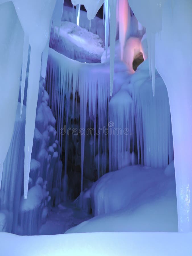 Ice Caves stock image. Image of frame, hole, cavity, formation - 64407477