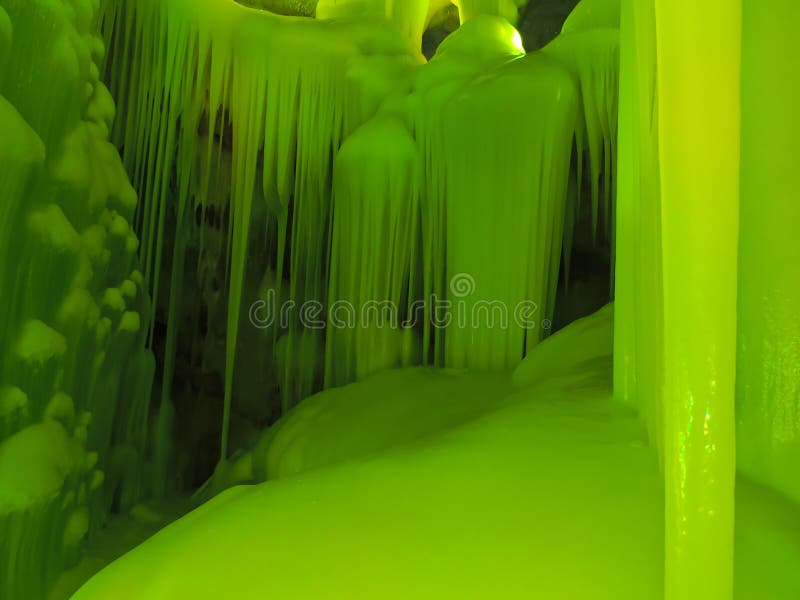 Ice Caves stock image. Image of asia, color, beauty, cold - 64466633