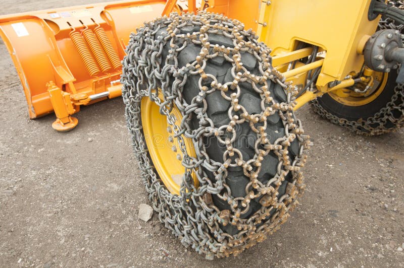 Ice chains stock image. Image of black, rubber, truck - 58794323