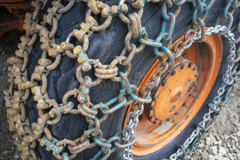 Ice chains stock photo. Image of transportation, road - 58798042