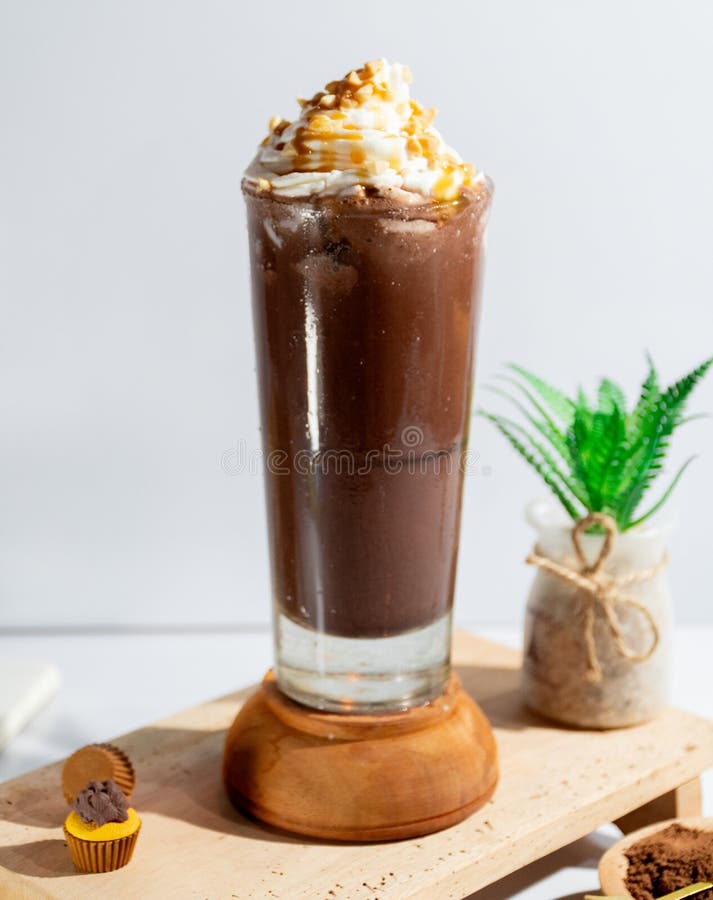 Ice Choco Blend Sweet Cream Topping Stock Photos - Free & Royalty-Free ...