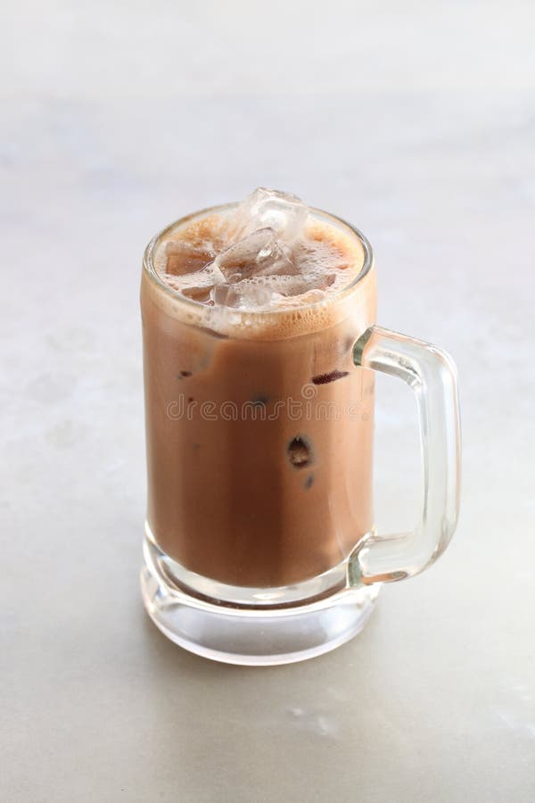 Ice chocolate stock photo. Image of chocolate, espresso - 21951874