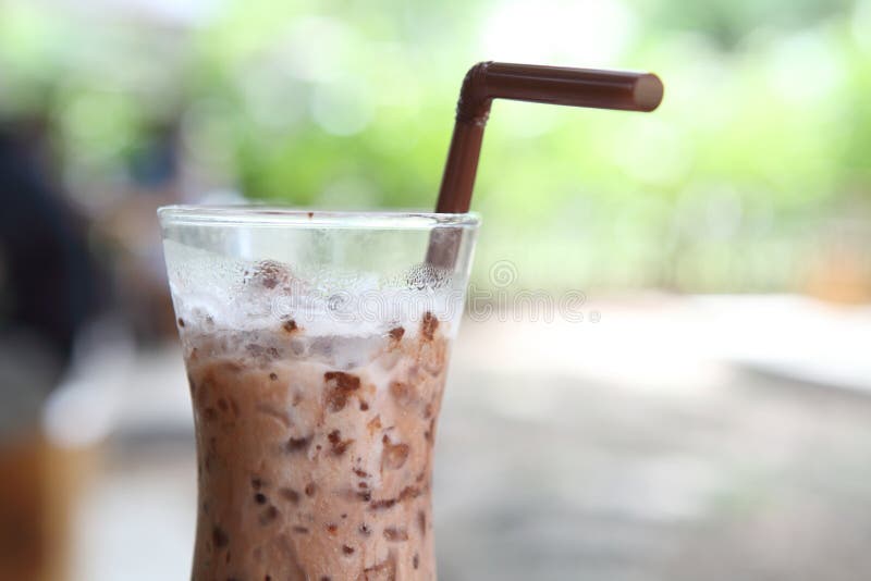 Ice chocolate stock photo. Image of cold, luxury, delicious - 42591610