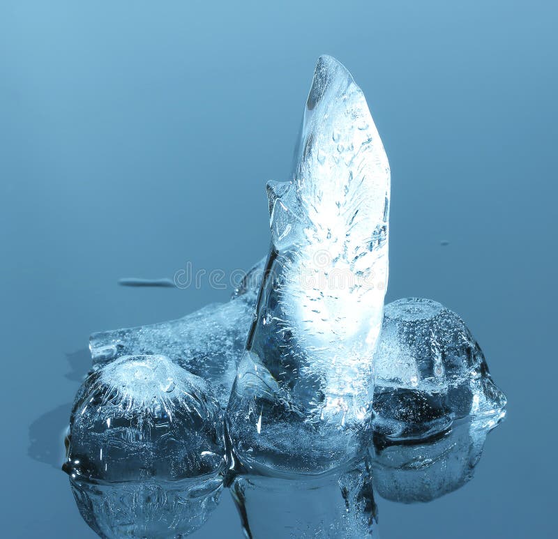 Ice stock photo. Image of group, blocks, cold, reflective - 55619382