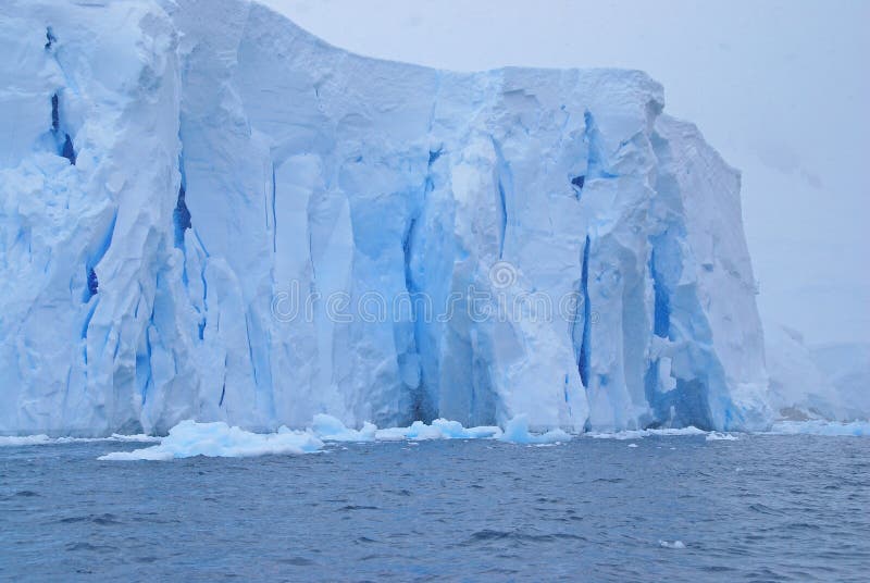 Ice Cliffs stock photo. Image of ocean, clear, area, glacial - 32800282