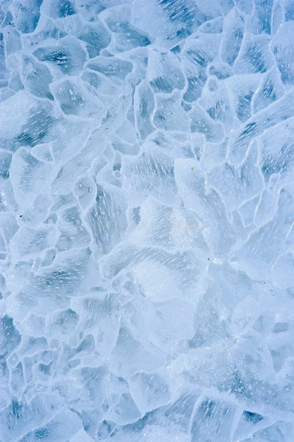 Texture of Glacier Ice in Close-up Detail Stock Image - Image of ...