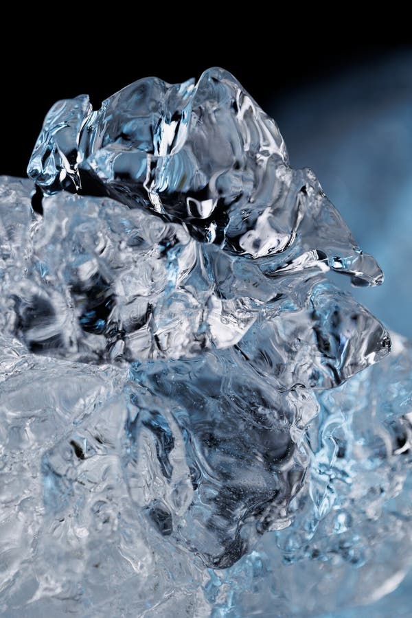 Ice closeup melting stock image. Image of snow, abstract - 240678985