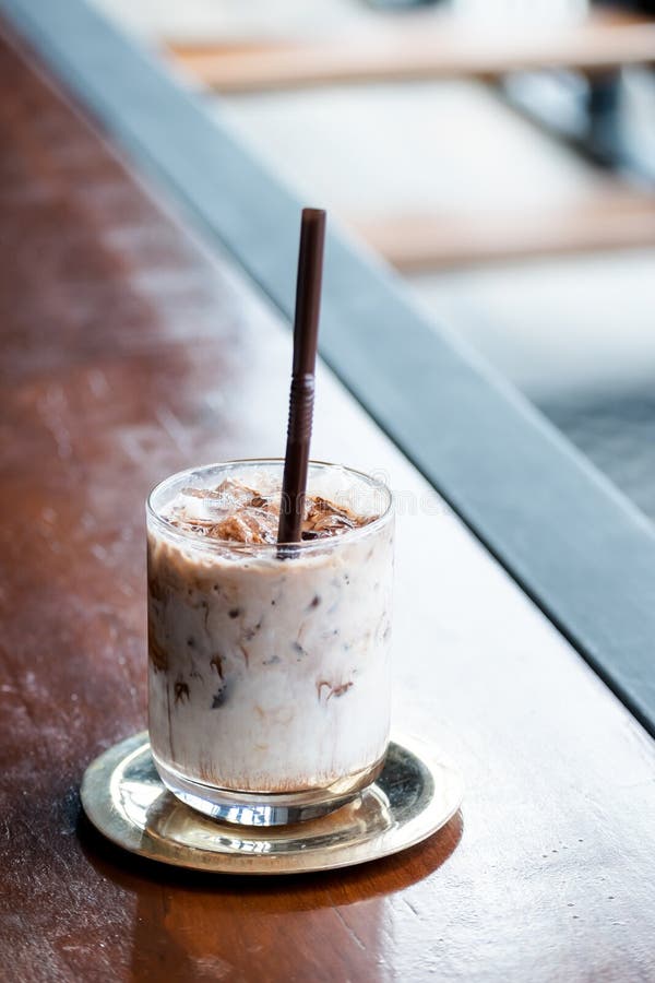 Ice Cocoa stock photo. Image of drink, dessert, milk - 78354484