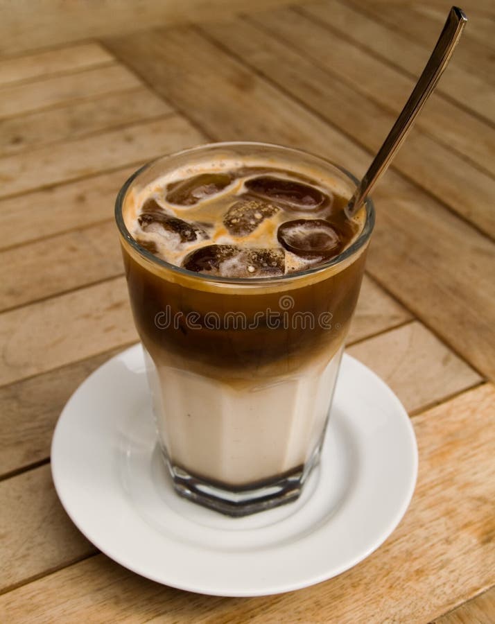 Ice coffee 1 stock image. Image of latte, cold, chill - 1138567