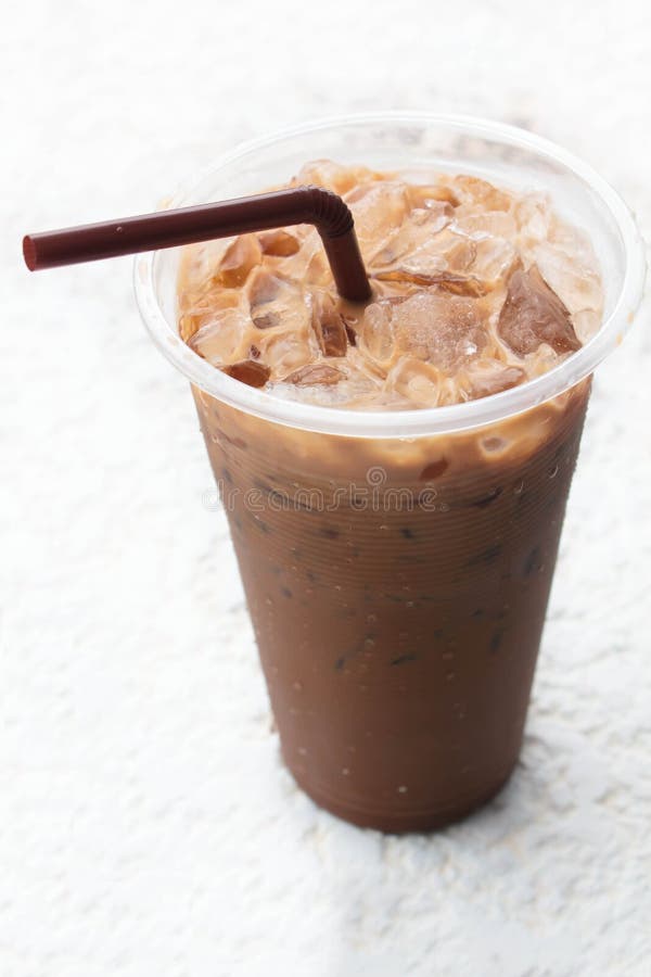 Ice coffee. stock photo. Image of frozen, ready, caffeine - 44089766