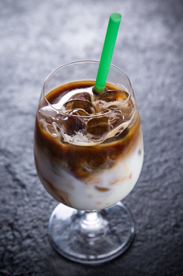 Ice Coffee cup stock photo. Image of delicious, border - 33061950