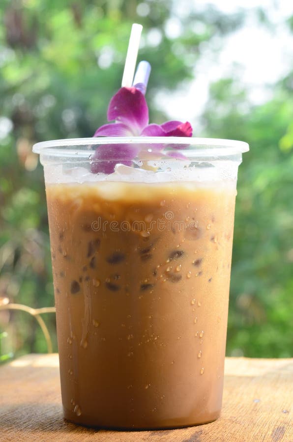 Ice coffee stock image. Image of taste, flavor, natural - 52333343