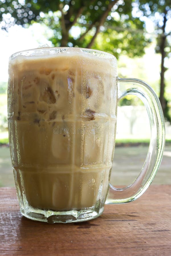 Ice coffee. stock image. Image of cafe, ready, fresh - 48150035