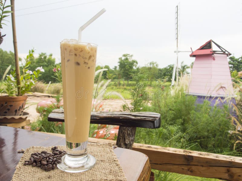 Ice coffee stock photo. Image of cafe, shake, dessert - 57011156