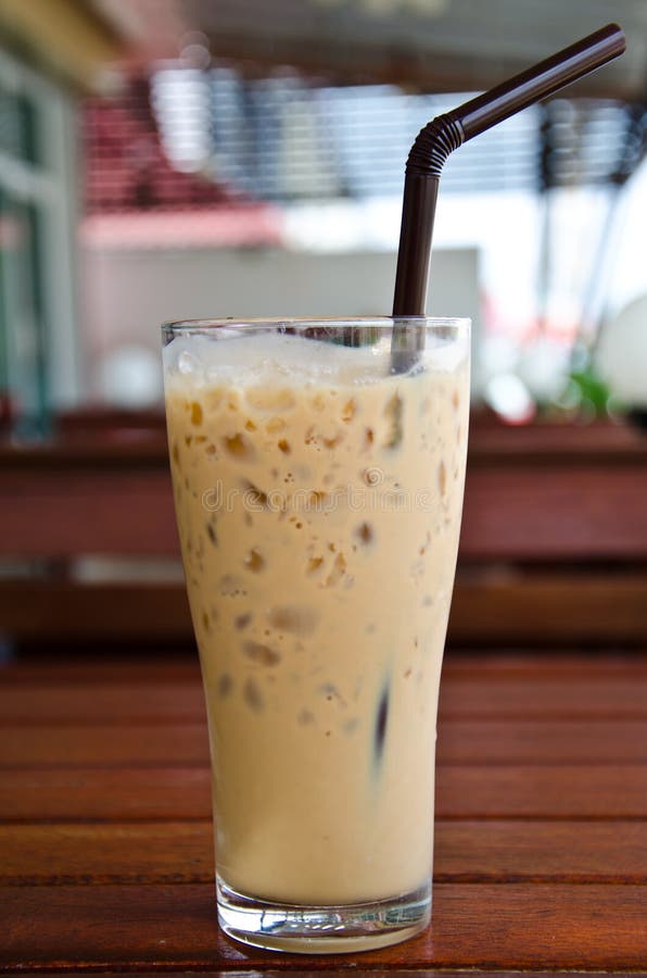 Ice coffee stock photo. Image of espresso, milk, cafe - 34028486