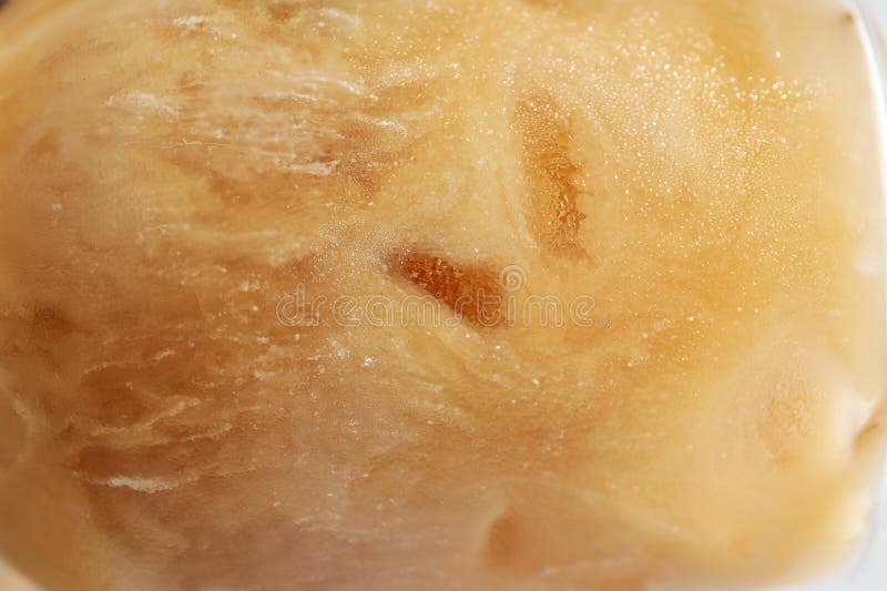 Ice Coffee Texture, Close Up, Cold Drink for Refreshing Stock Image ...