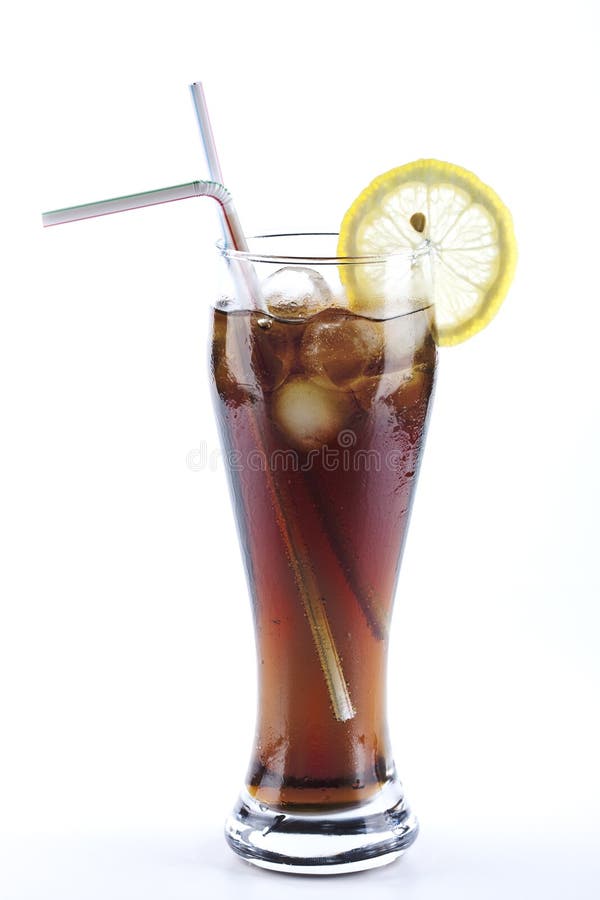 Ice cola stock image. Image of glass, brown, condensation - 20128803