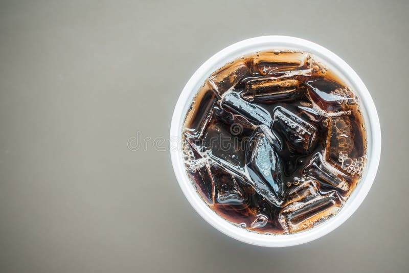 Ice cola glass stock photo. Image of soda, macro, bubble - 65775986