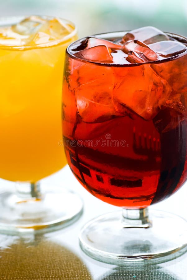 Ice Cold Drinks stock image. Image of thirst, transparent - 3672775