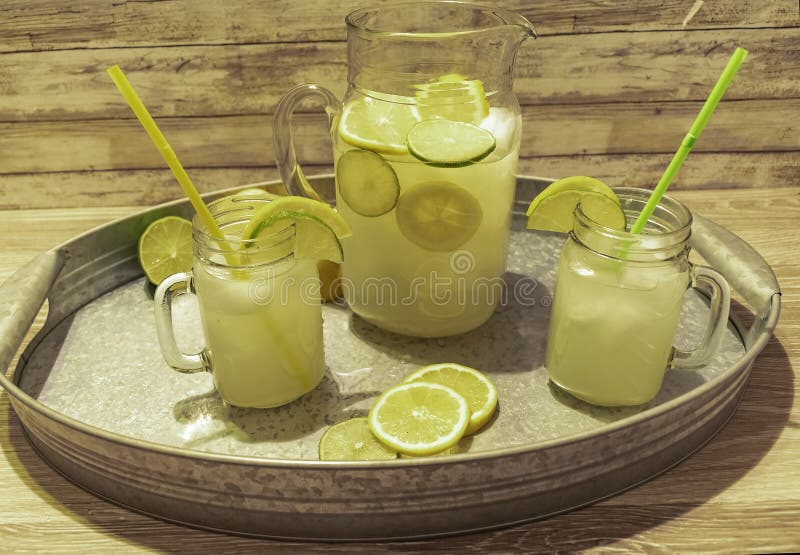 Ice Cold Lemonade Here stock photo. Image of natural - 114318842