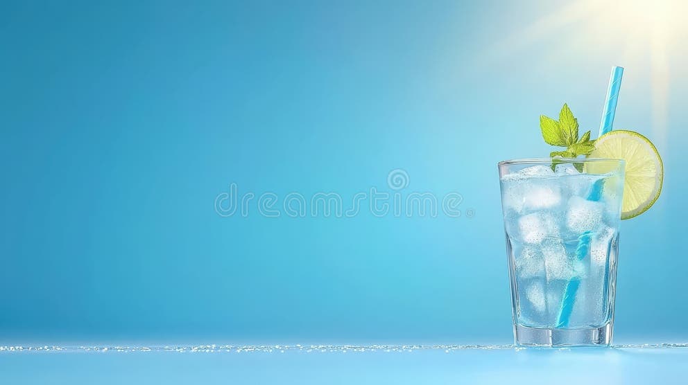 Ice Cold Lime Water, Refreshing Summer Drink for Optimal Hydration ...