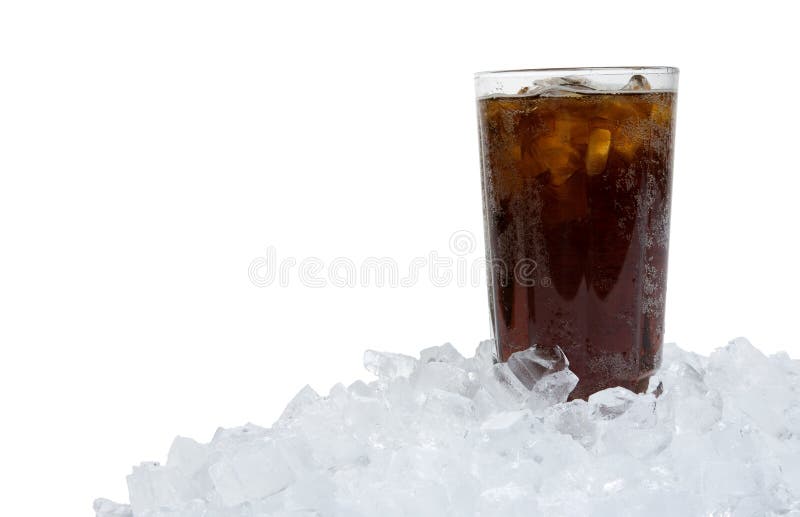 Ice Cold Soda stock image. Image of liquid, cold, cubes - 4061821