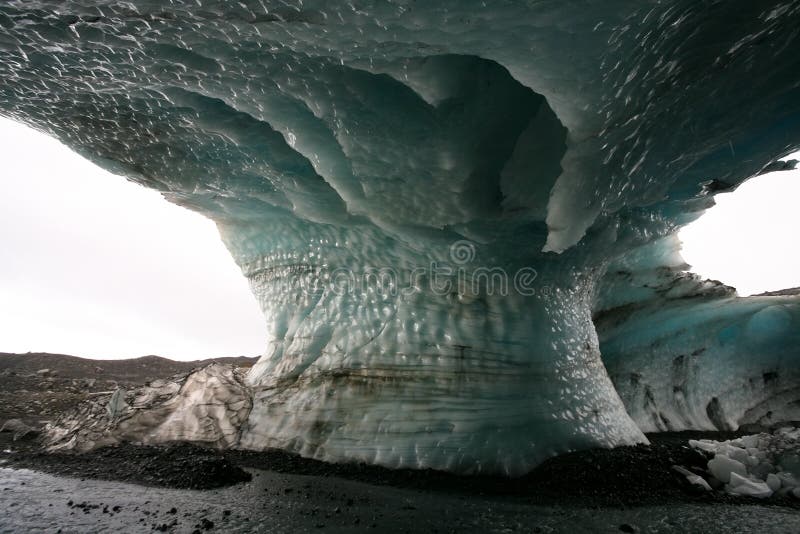Ice column stock image. Image of pillar, summer, blue - 16280205