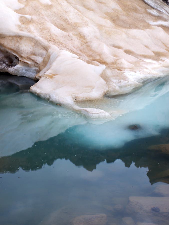 Ice in cool water stock image. Image of fresh, glacier - 16543017