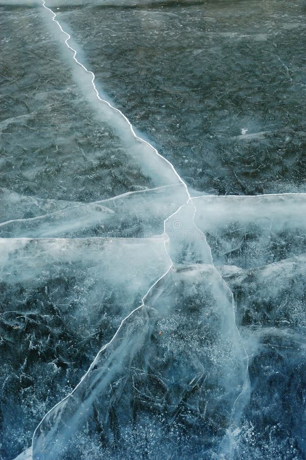 Ice crack stock photo. Image of environment, unsafe, freezing - 4779336