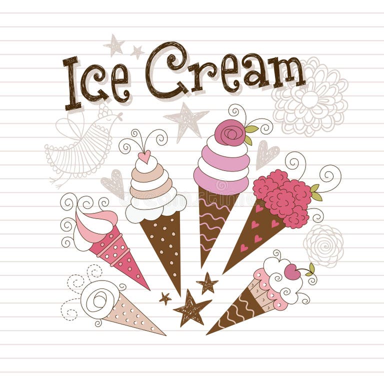 Swirl Ice Cream Cartoon Stock Illustrations – 1,829 Swirl Ice Cream ...