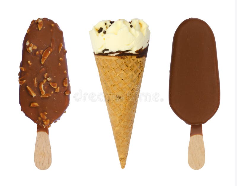 Ice Cream and Popsicles (HUGE FILE) Stock Image - Image of frost ...