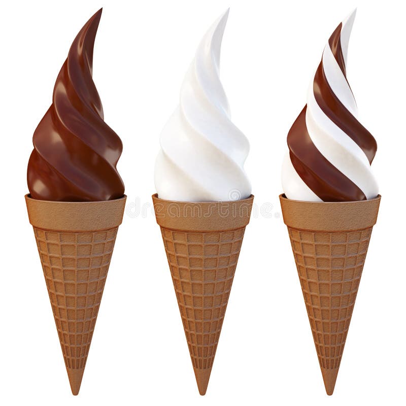 Vector ice-cream icons stock vector. Illustration of popsicle - 32184663