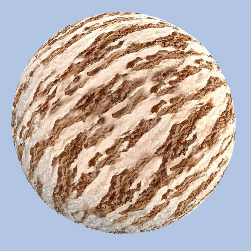 Ice cream ball stock illustration. Illustration of coffee - 9155995