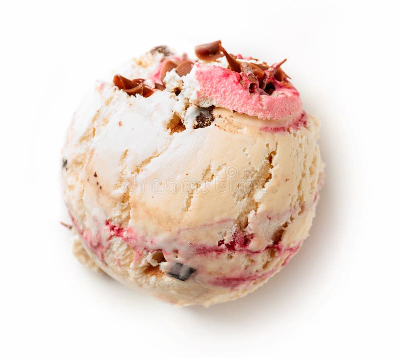 Ice cream ball stock image. Image of background, food - 68649979